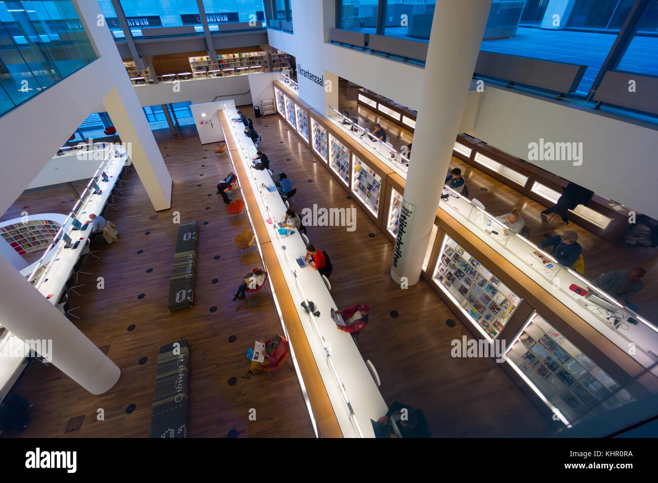 Public library of Amsterdam Stock Photo - Alamy
