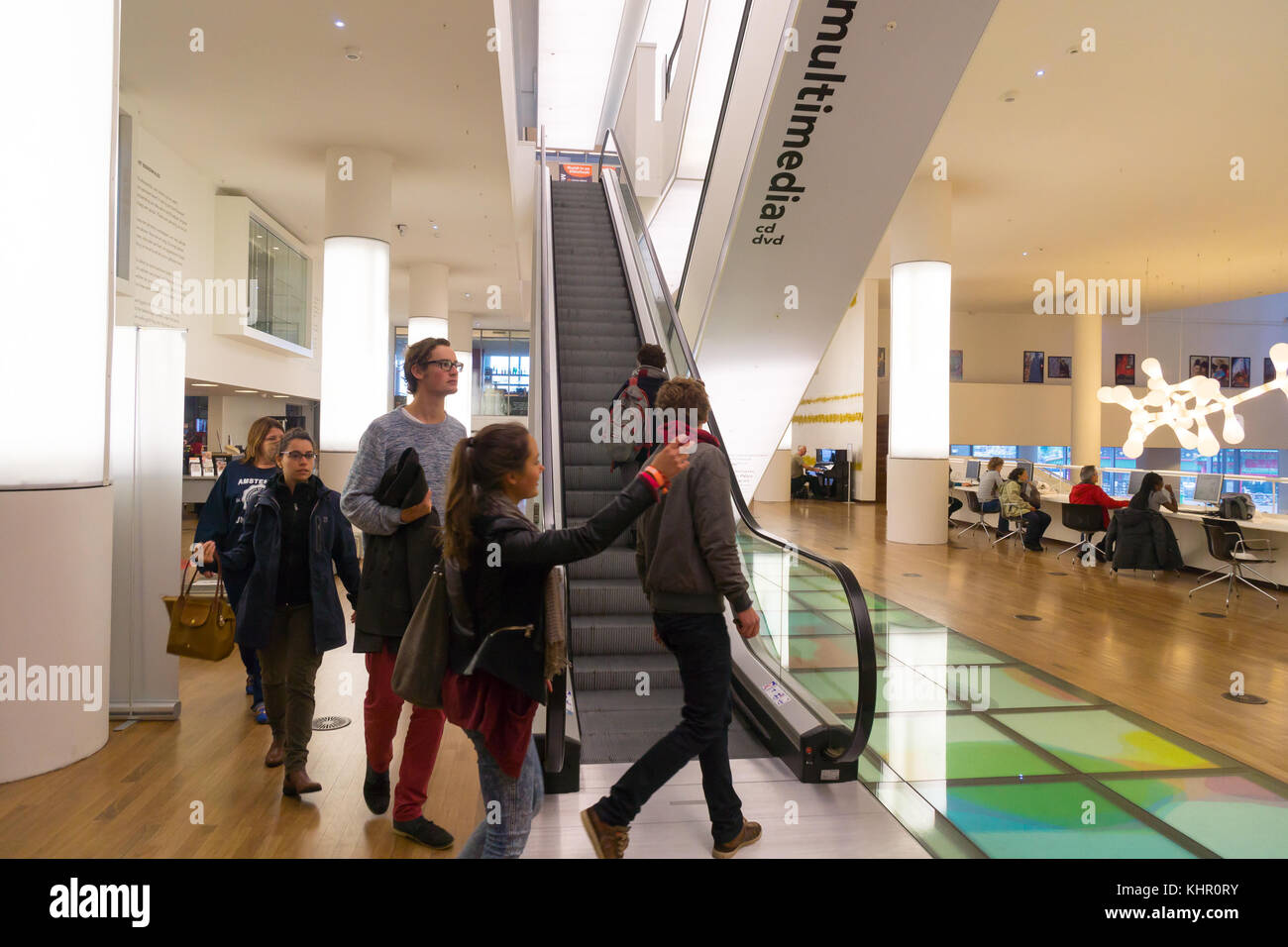 Public library of Amsterdam Stock Photo - Alamy