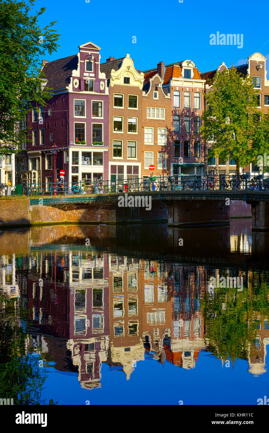 Traditional dutch buildings on canal in Amsterdam Stock Photo - Alamy Traditional dutch buildings on canal in Amsterdam Stock Photo - Alamy