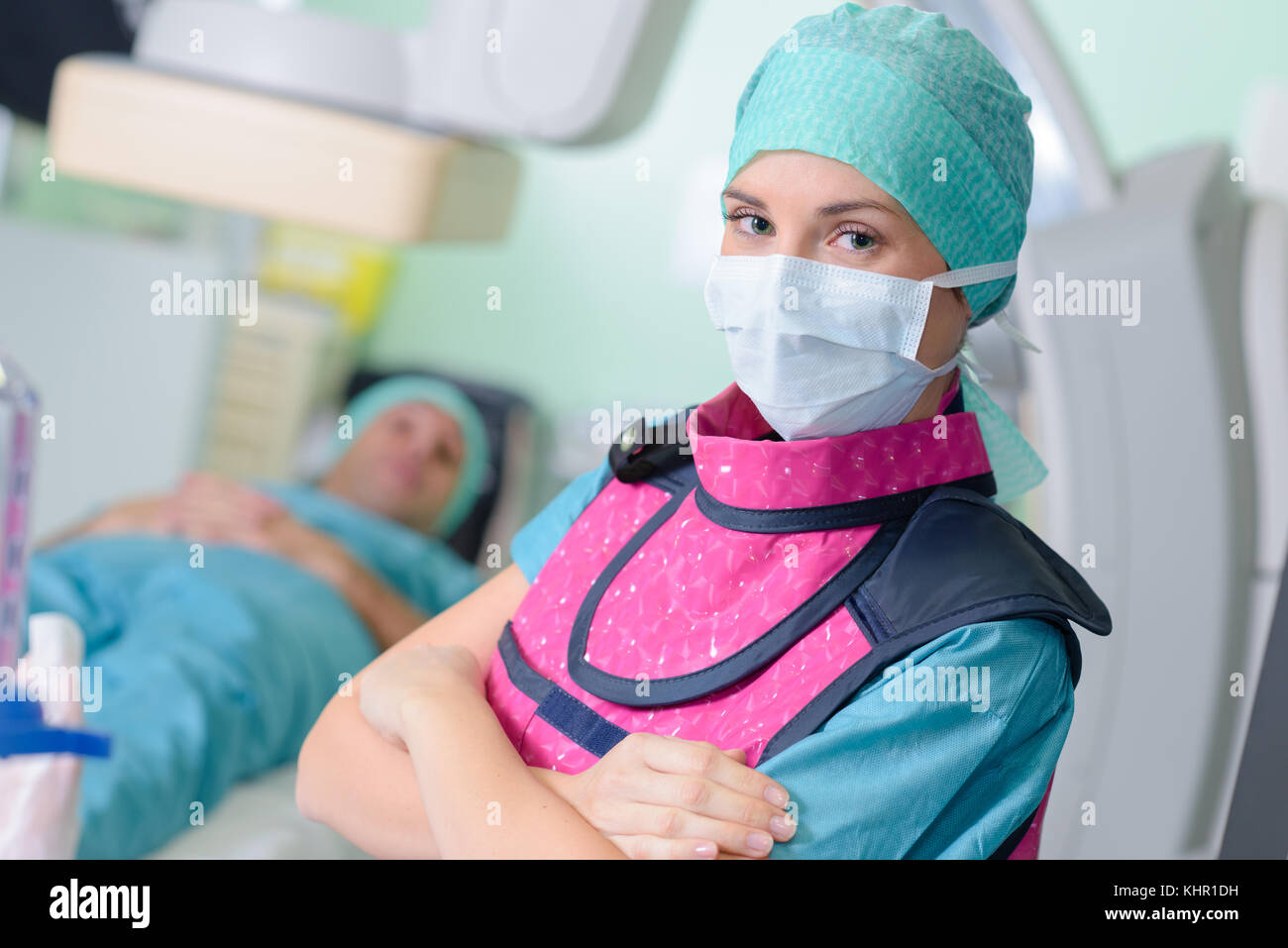 a surgeon posing Stock Photo - Alamy