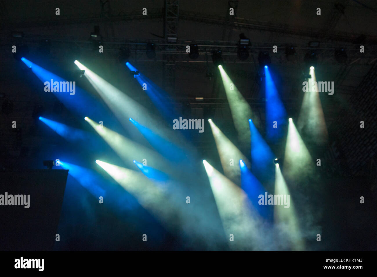 Spotlight stage with lights hi-res stock photography and images - Alamy