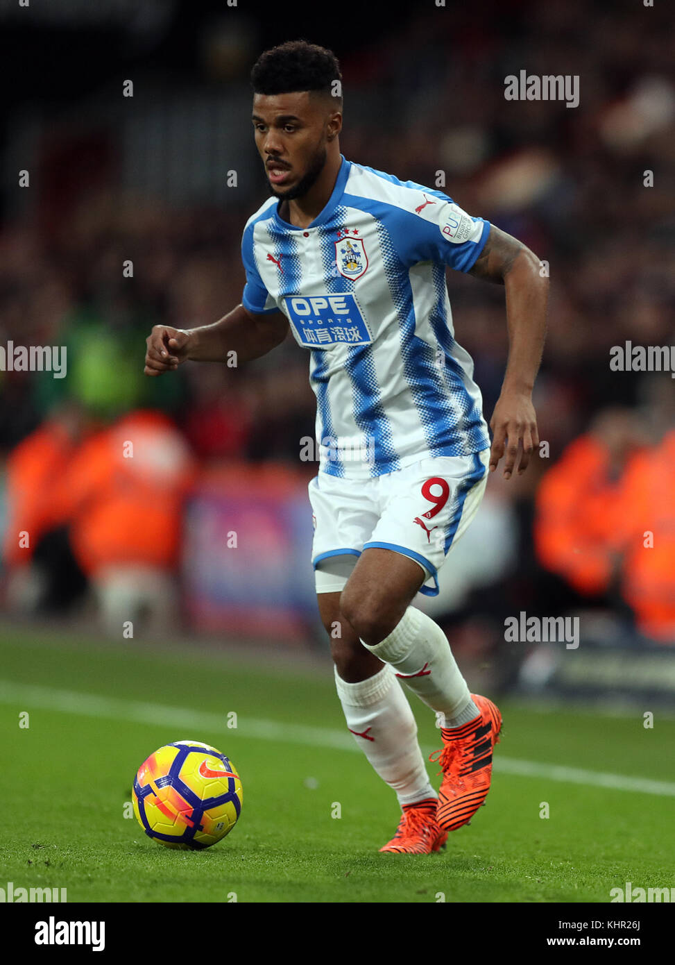 Elias Kachunga, Huddersfield Town Stock Photo - Alamy