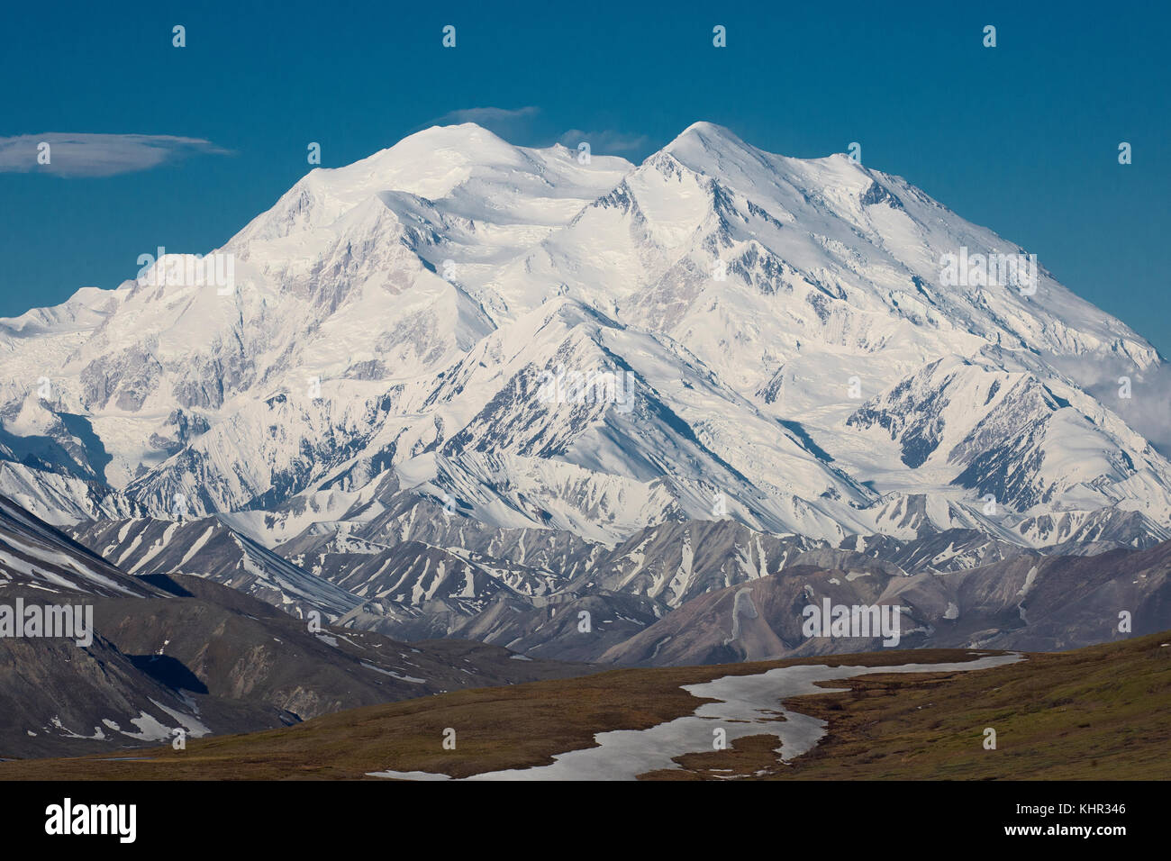 Mount Denali, Denali National Park, Alaska Stock Photo - Alamy