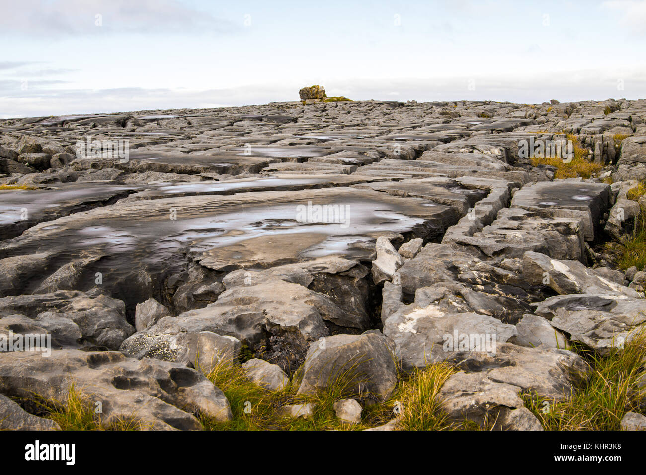 The Burren (in Irish: Boireann - great rock), the karst-landscape ...