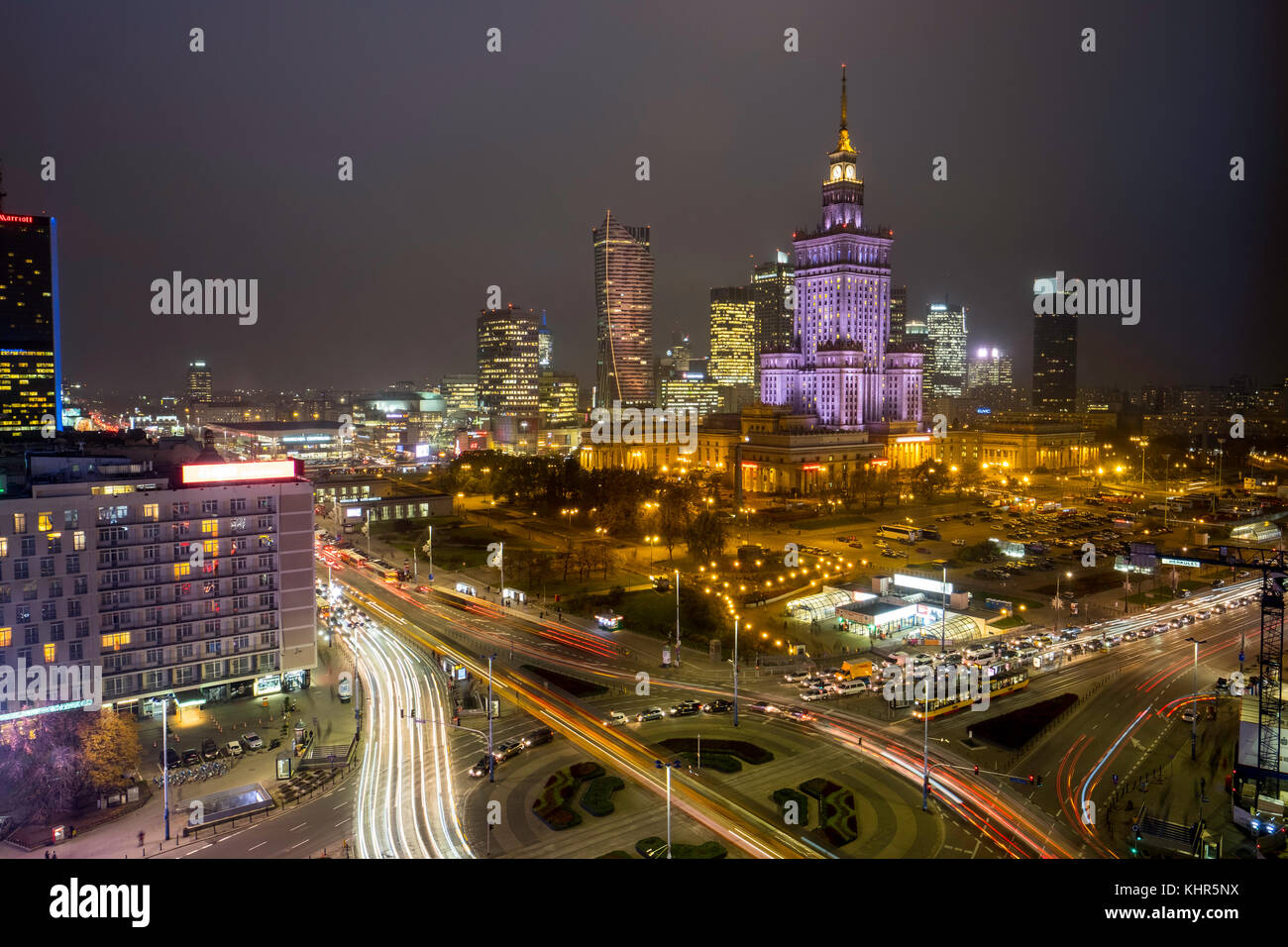 Warsaw architecture hi-res stock photography and images - Alamy