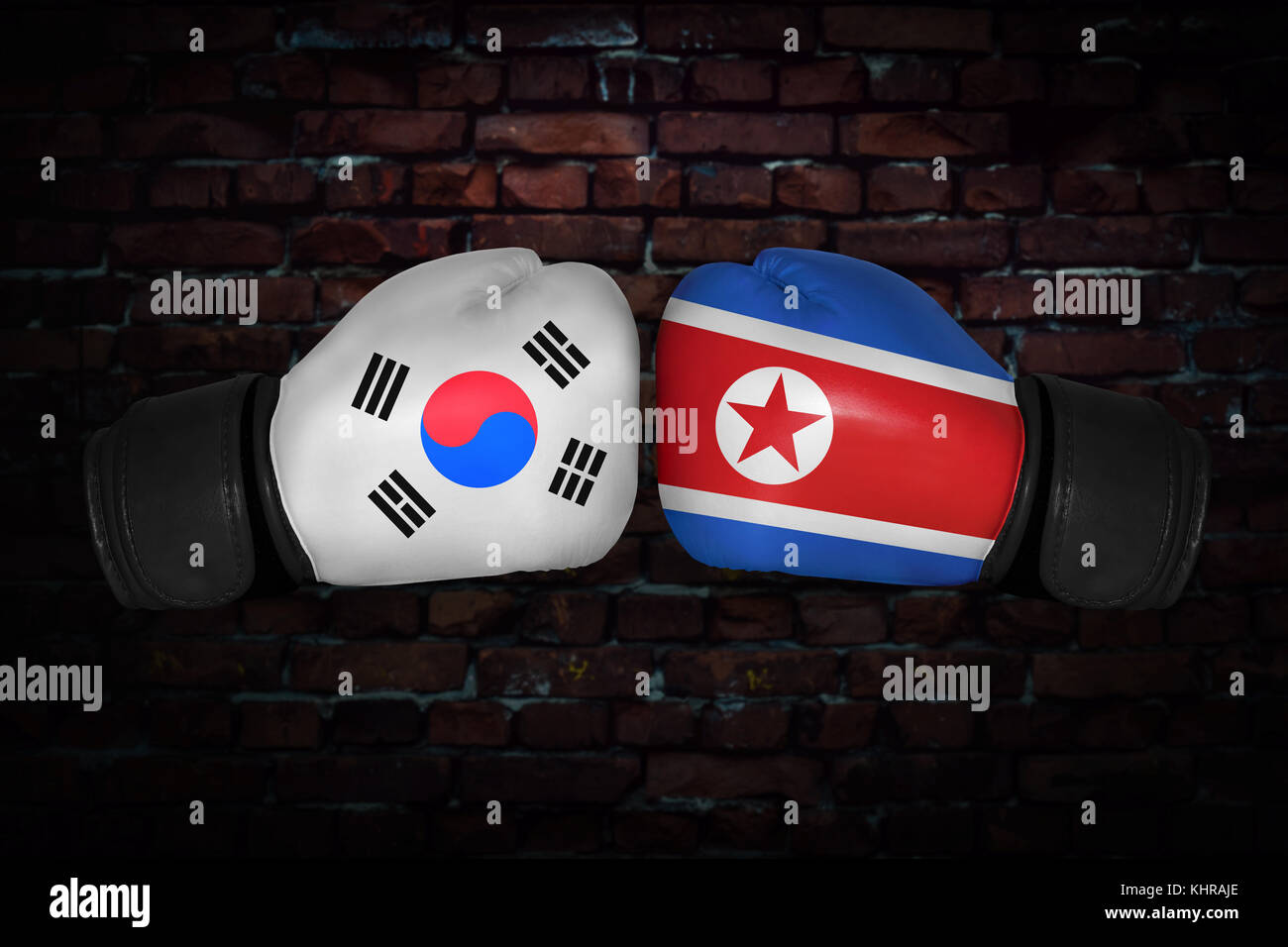 Boxing gloves south korea north hi-res stock photography and images - Alamy