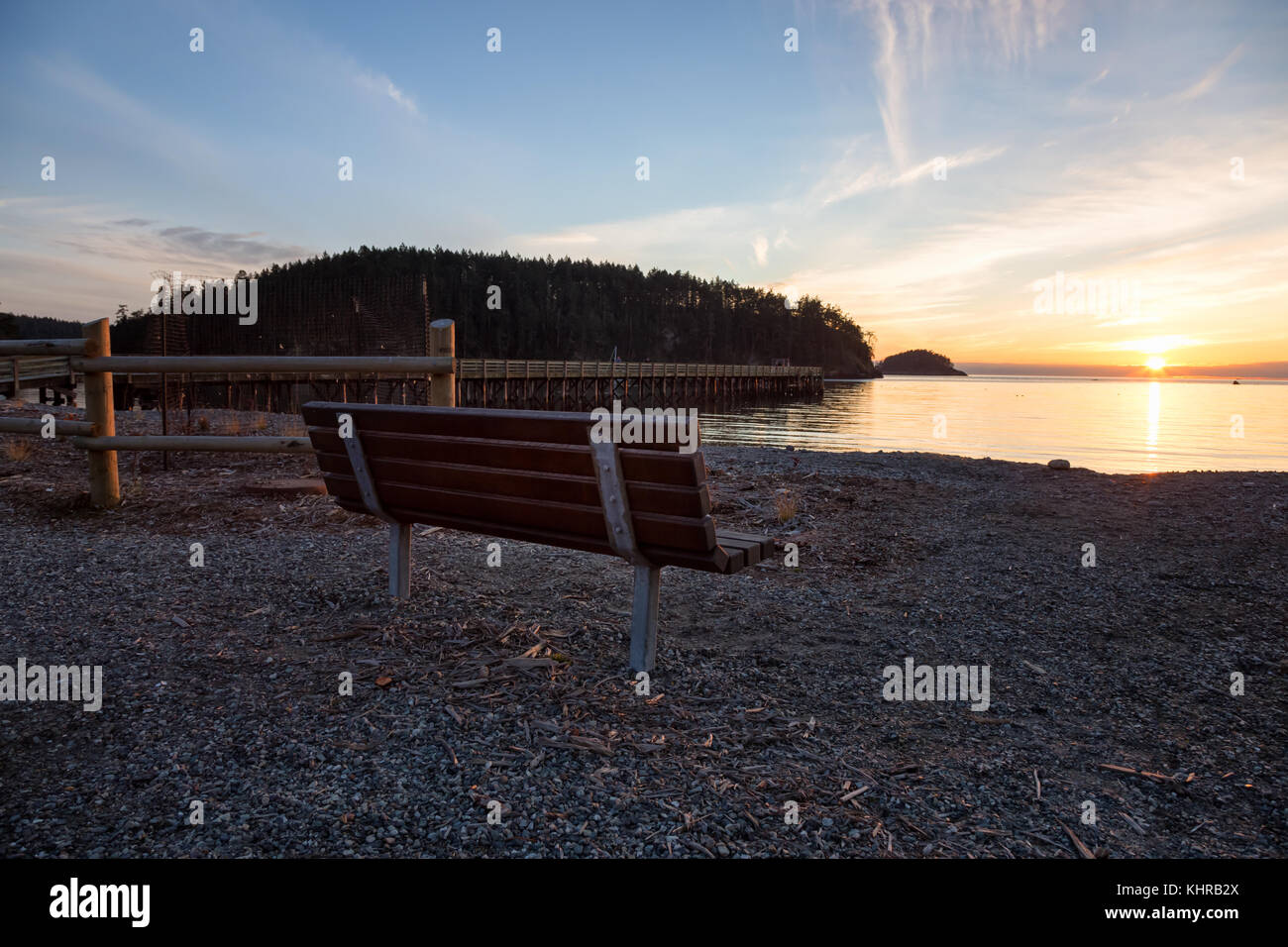 Scenic landscape view on the beach on Pacific Ocean. Picture taken near ...