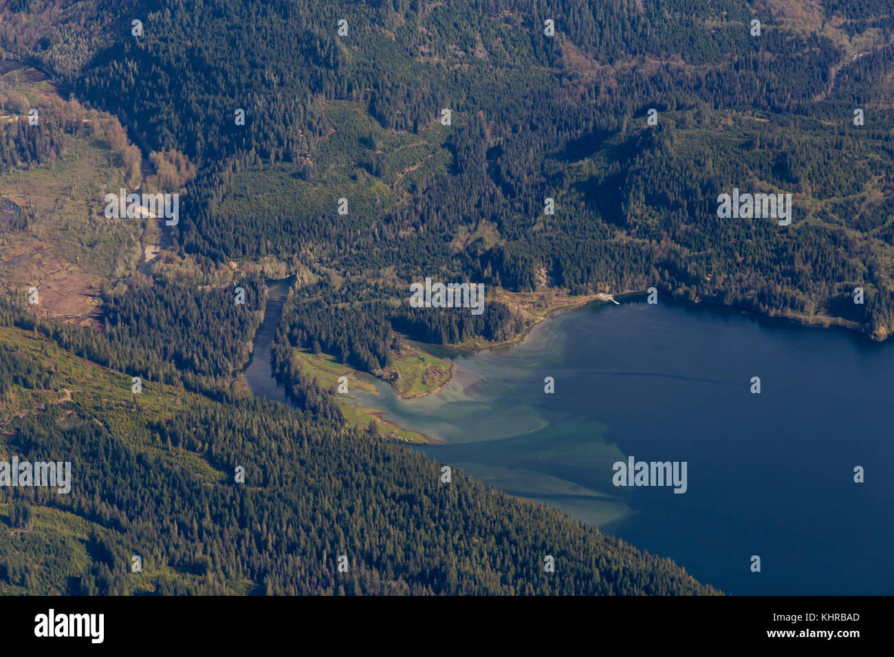 Jervis inlet aerial hi-res stock photography and images - Alamy