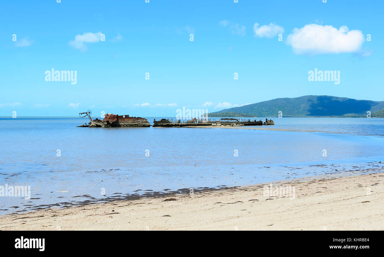 Shipwreck of the Anglican Mission launch 'Elam' sunk during a storm in ...