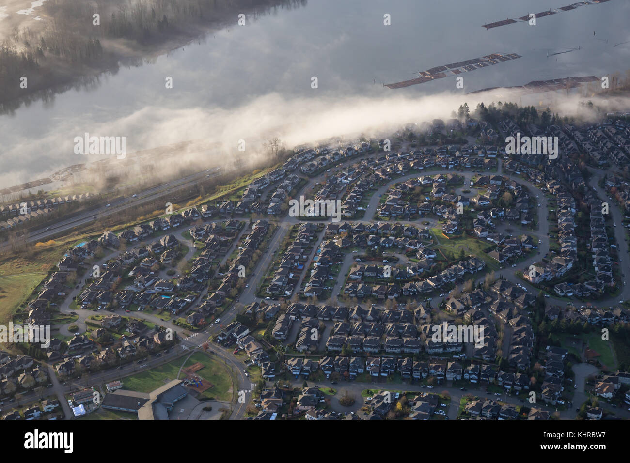 Coquitlam aerial hi-res stock photography and images - Alamy