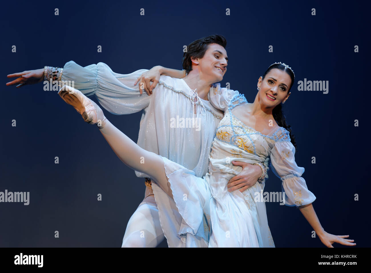 St. Petersburg, Russia - November 16, 2017: Soloists of Novosibirsk ...