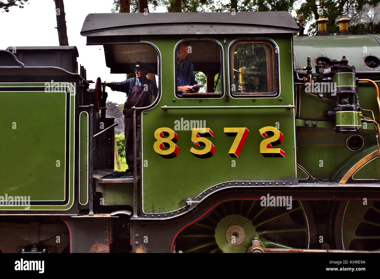Steam locomotive fireman old hi-res stock photography and images - Alamy