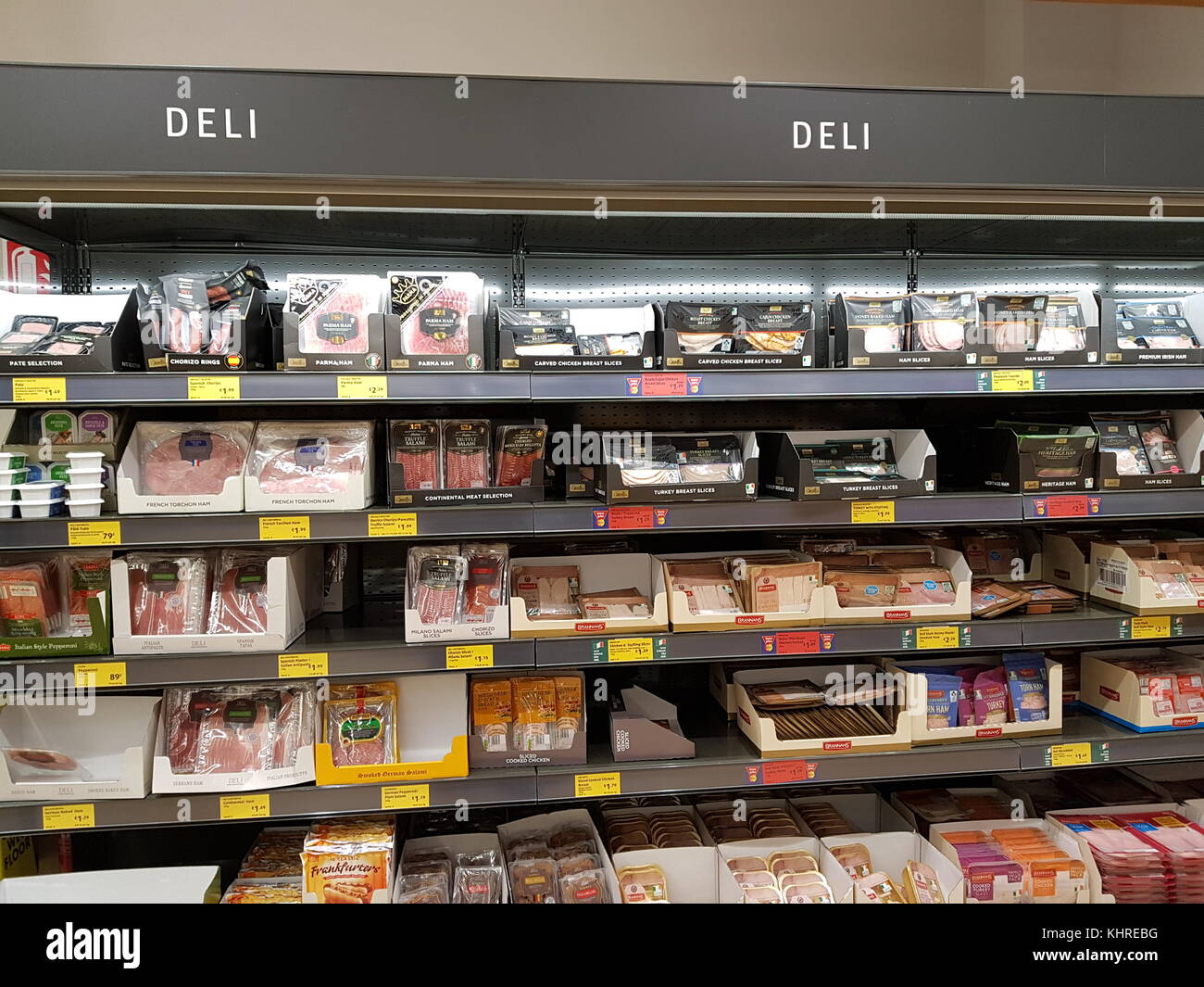 Aldi supermarket foods hi-res stock photography and images - Alamy
