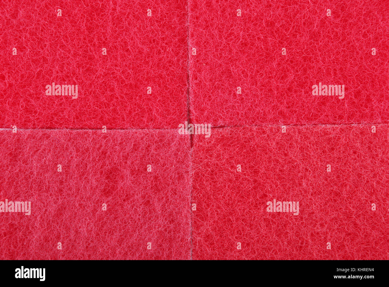 Red texture cellulose foam sponge. Background Stock Photo - Alamy