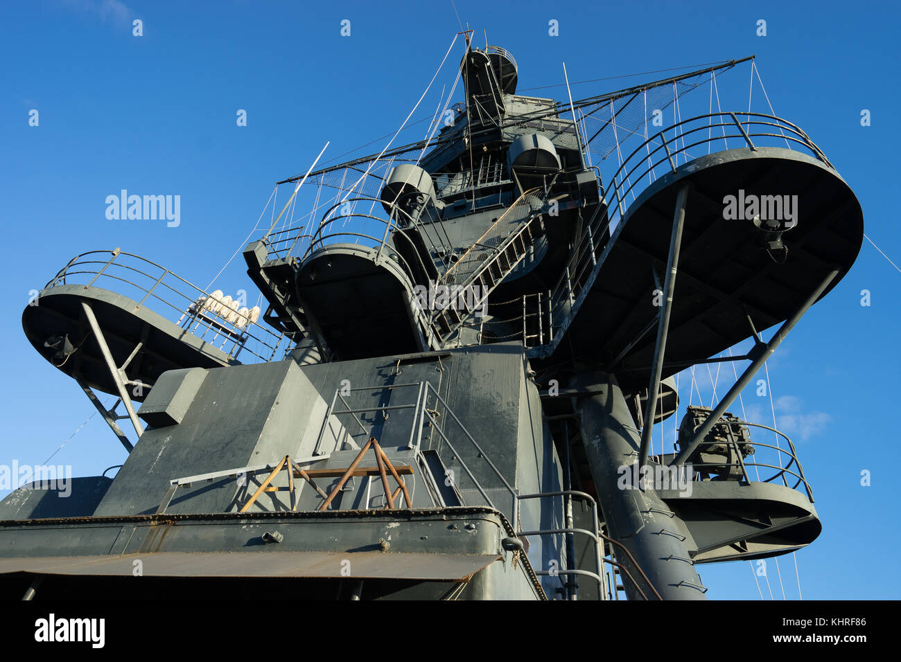 warship closeup details in houston texas Stock Photo - Alamy