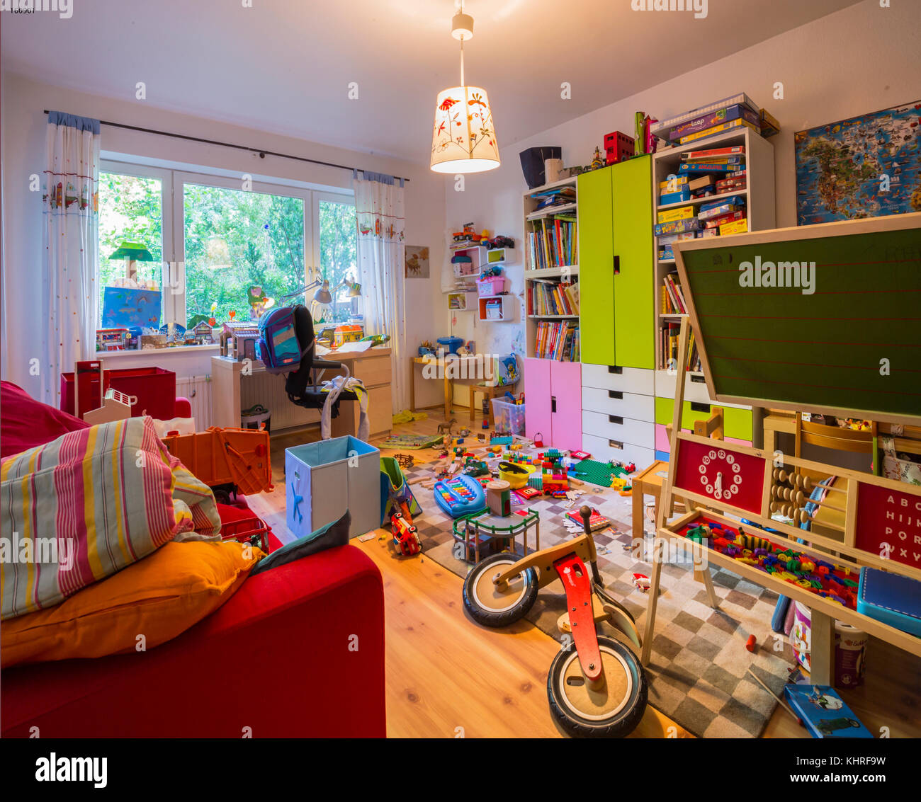 playground, kids, room, busy, creasy Stock Photo - Alamy