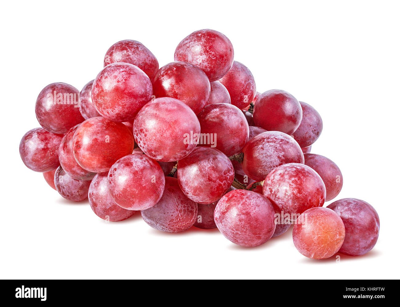 Fresh grapes isolated on white background Stock Photo - Alamy