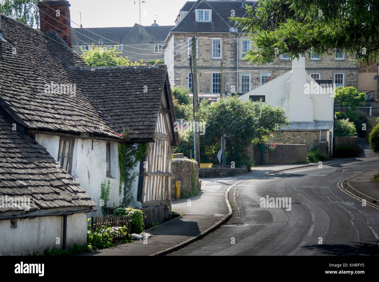 Ancient Ram Inn, former 12th century public house, reported to be one ...