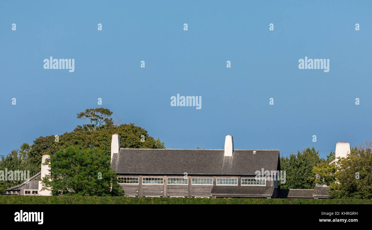 top of a home in bridgehampton, ny Stock Photo - Alamy
