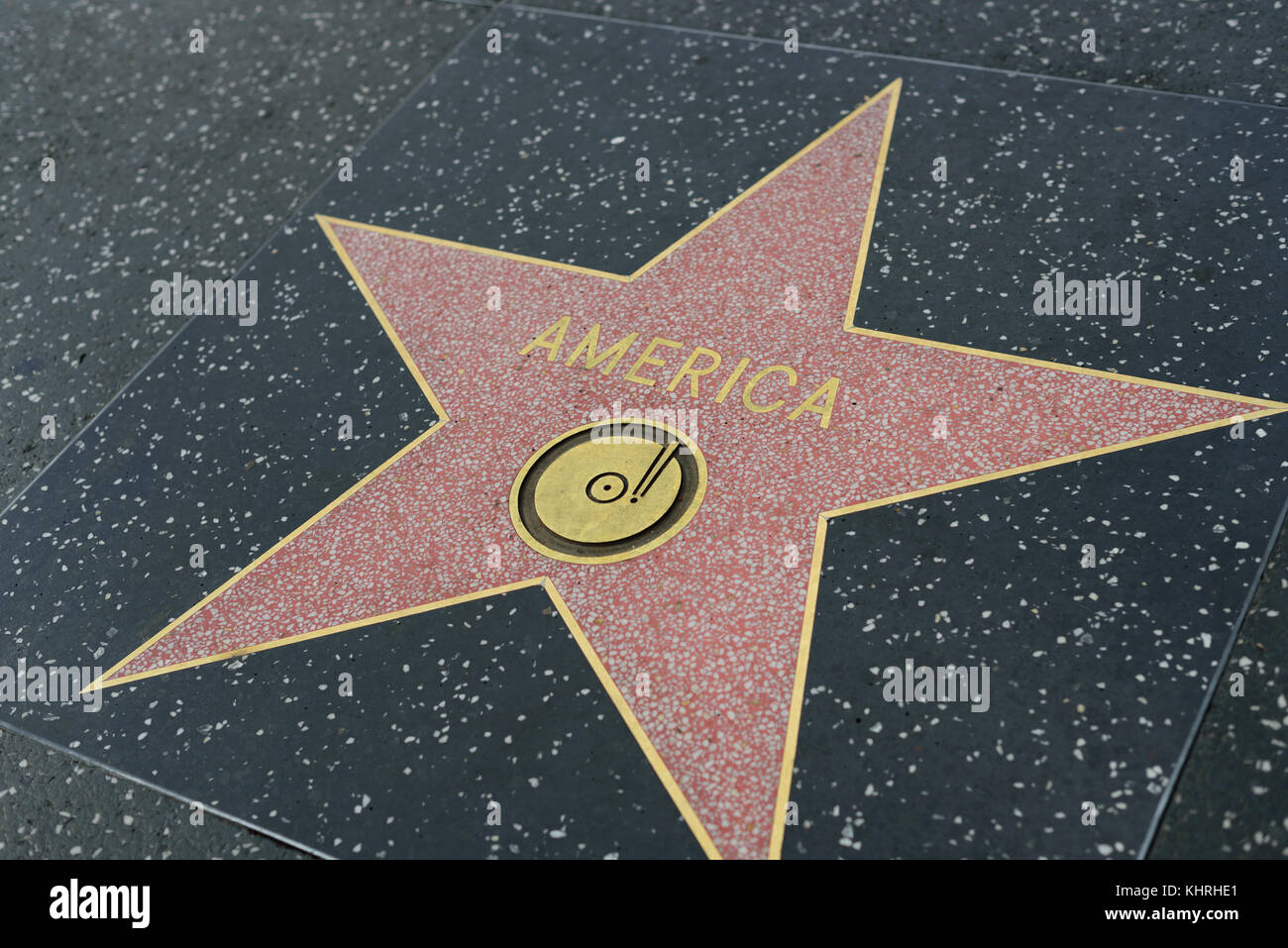 Hollywood star sign hi-res stock photography and images - Alamy