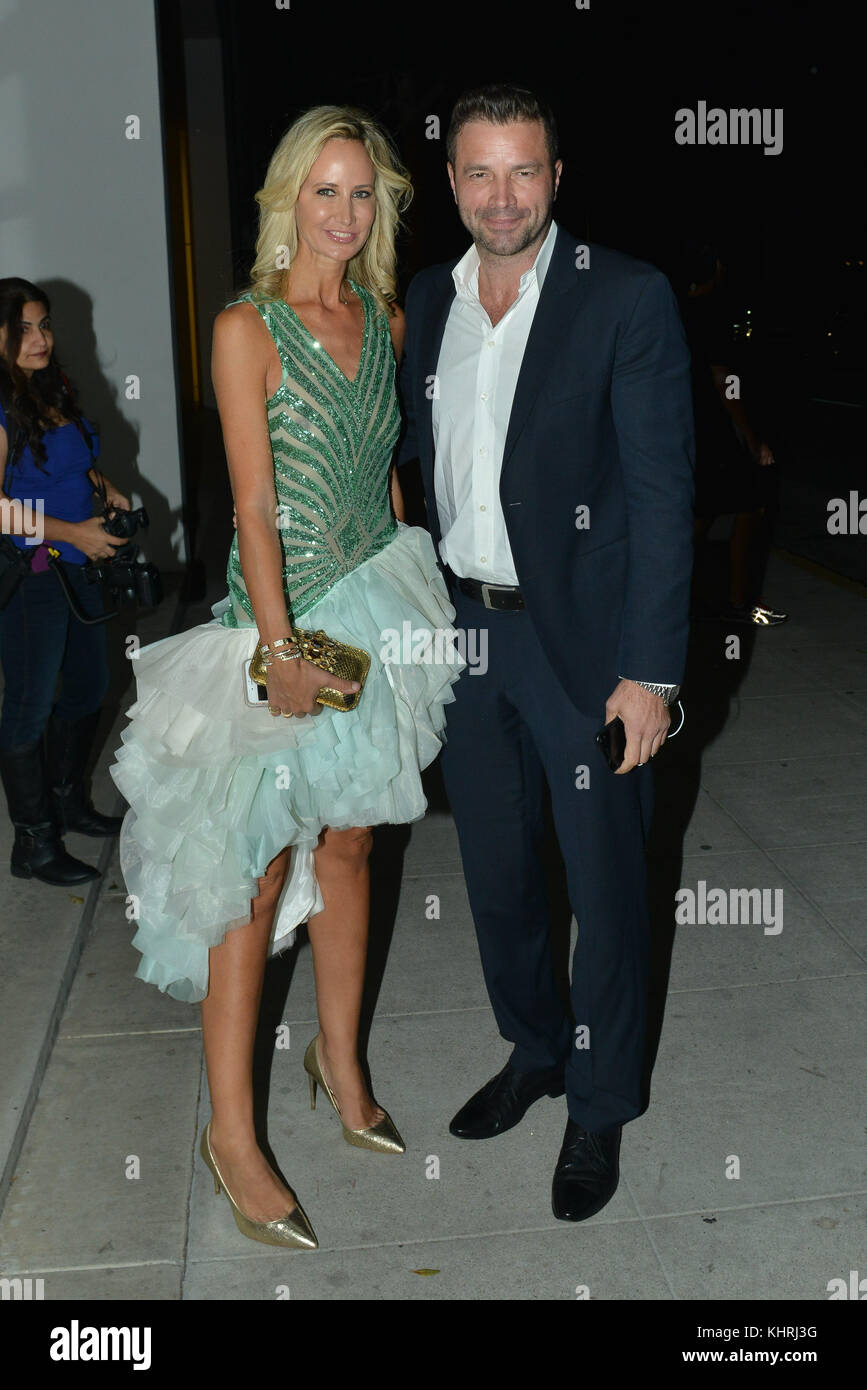 Lady Victoria Hervey attending an event at the Gagosian Gallery on a ...