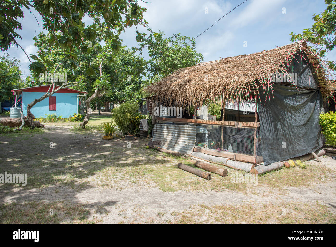 Fiji islands hut hi-res stock photography and images - Alamy