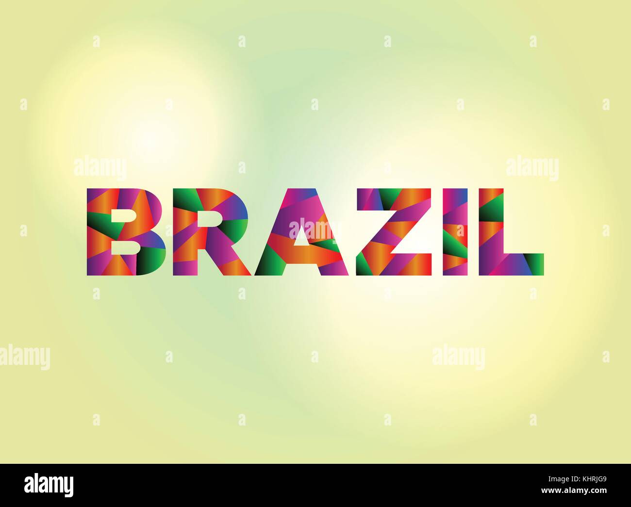 Word brazil map Stock Vector Images - Alamy