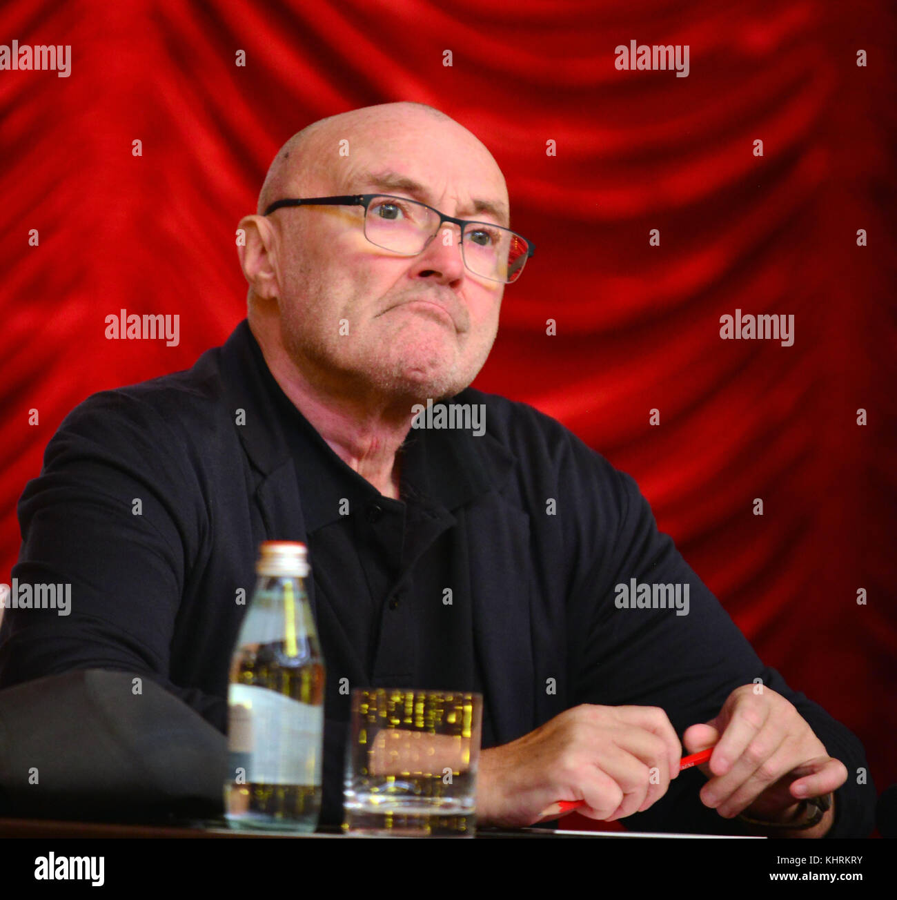 Phil Collins and Orianne Collins attend Little Dreams Foundation Gala ...