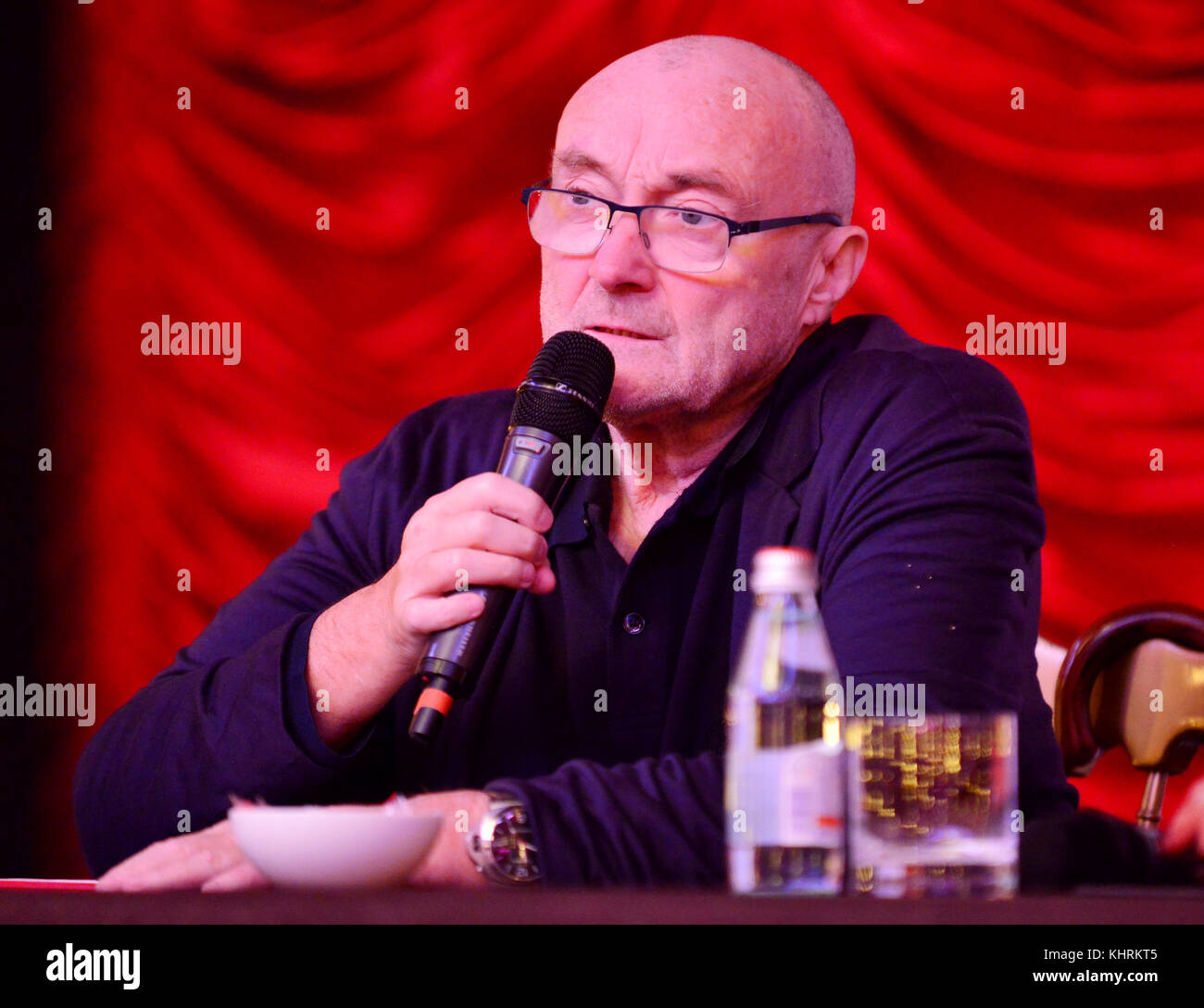 Phil Collins and Orianne Collins attend Little Dreams Foundation Gala ...