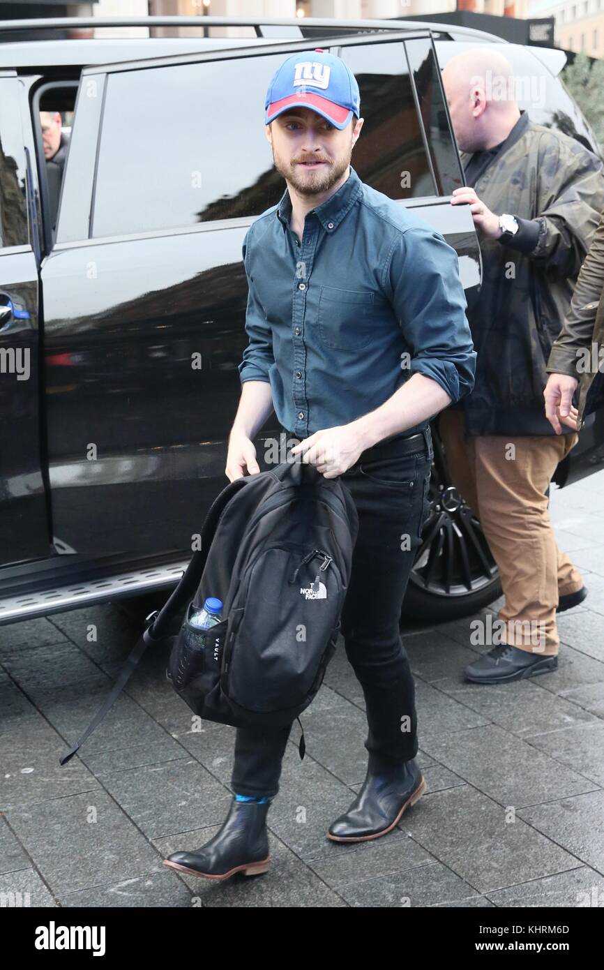 Daniel Radcliffe seen arriving at Capital Radio Featuring: Daniel ...