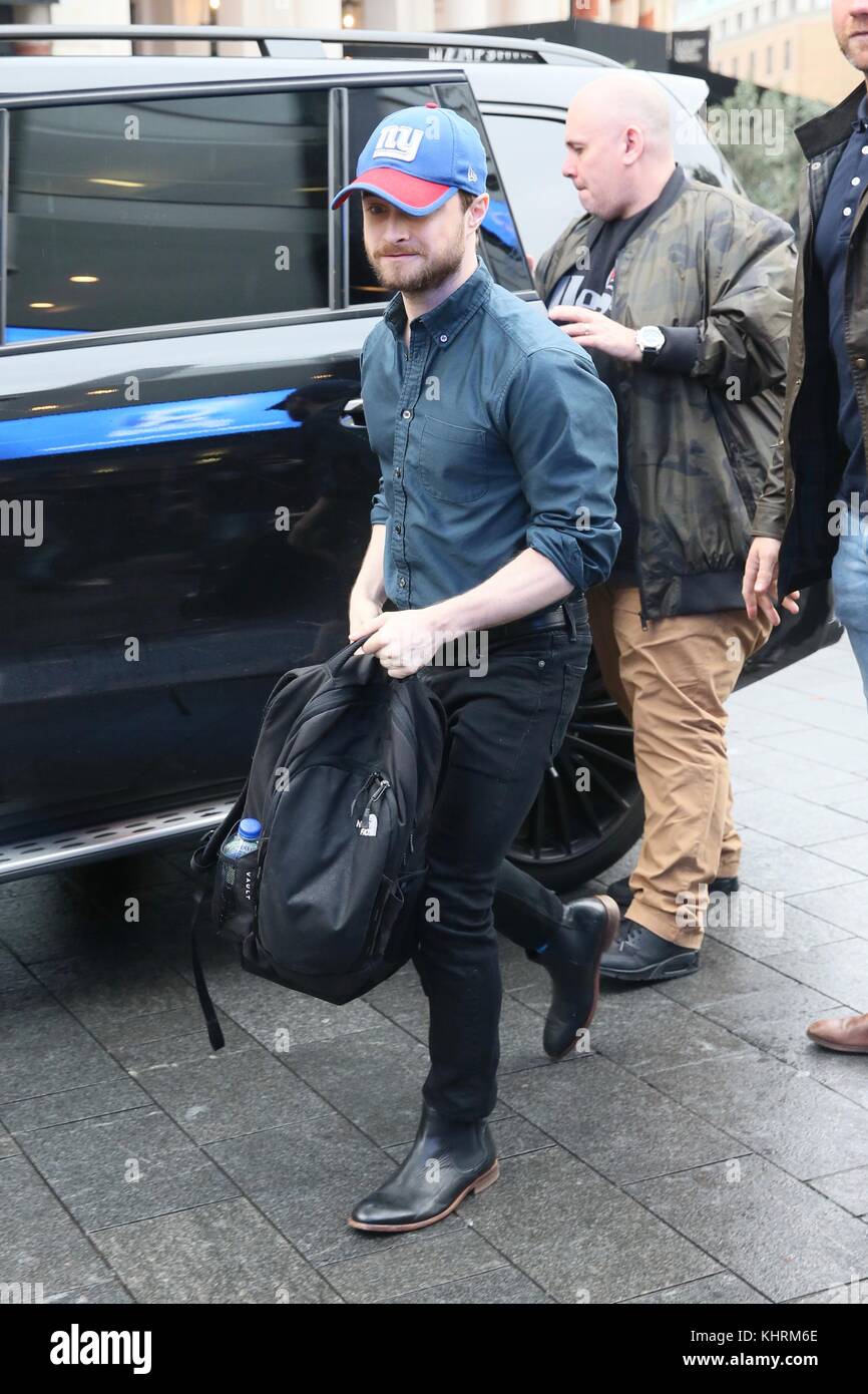 Daniel Radcliffe seen arriving at Capital Radio Featuring: Daniel ...