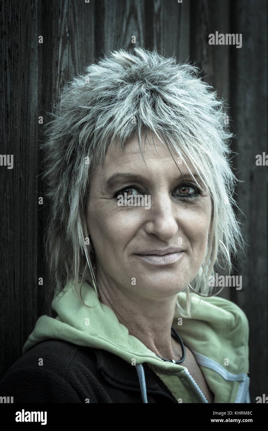 Mild smile hi-res stock photography and images - Alamy