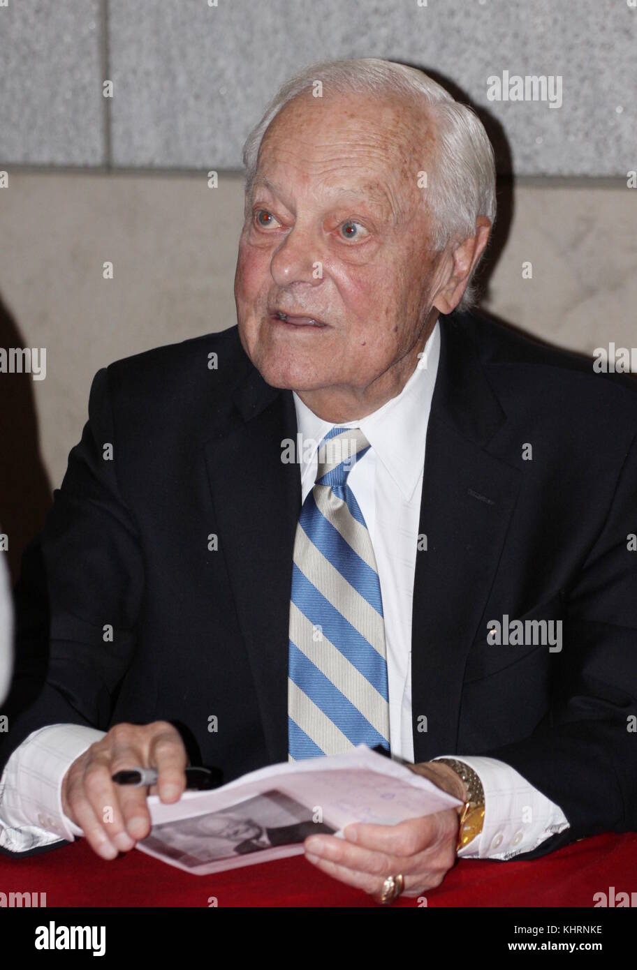 Author Bob Schieffer signs copies of his new book 'Overload' at the ...