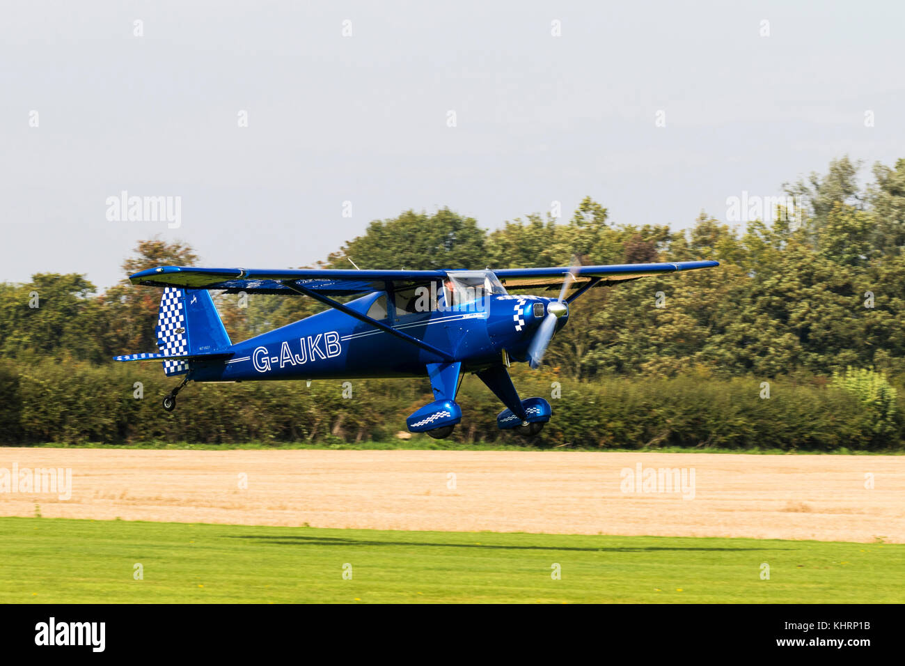 Luscombe 8E Silvaire Deluxe G-AKJB Stock Photo - Alamy