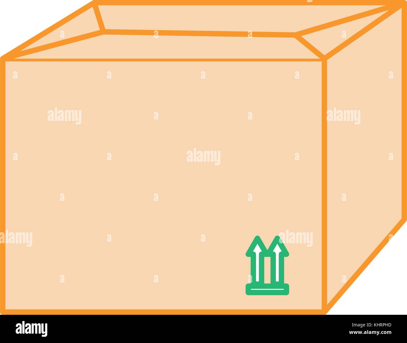 carton box isolated icon Stock Vector Image & Art - Alamy
