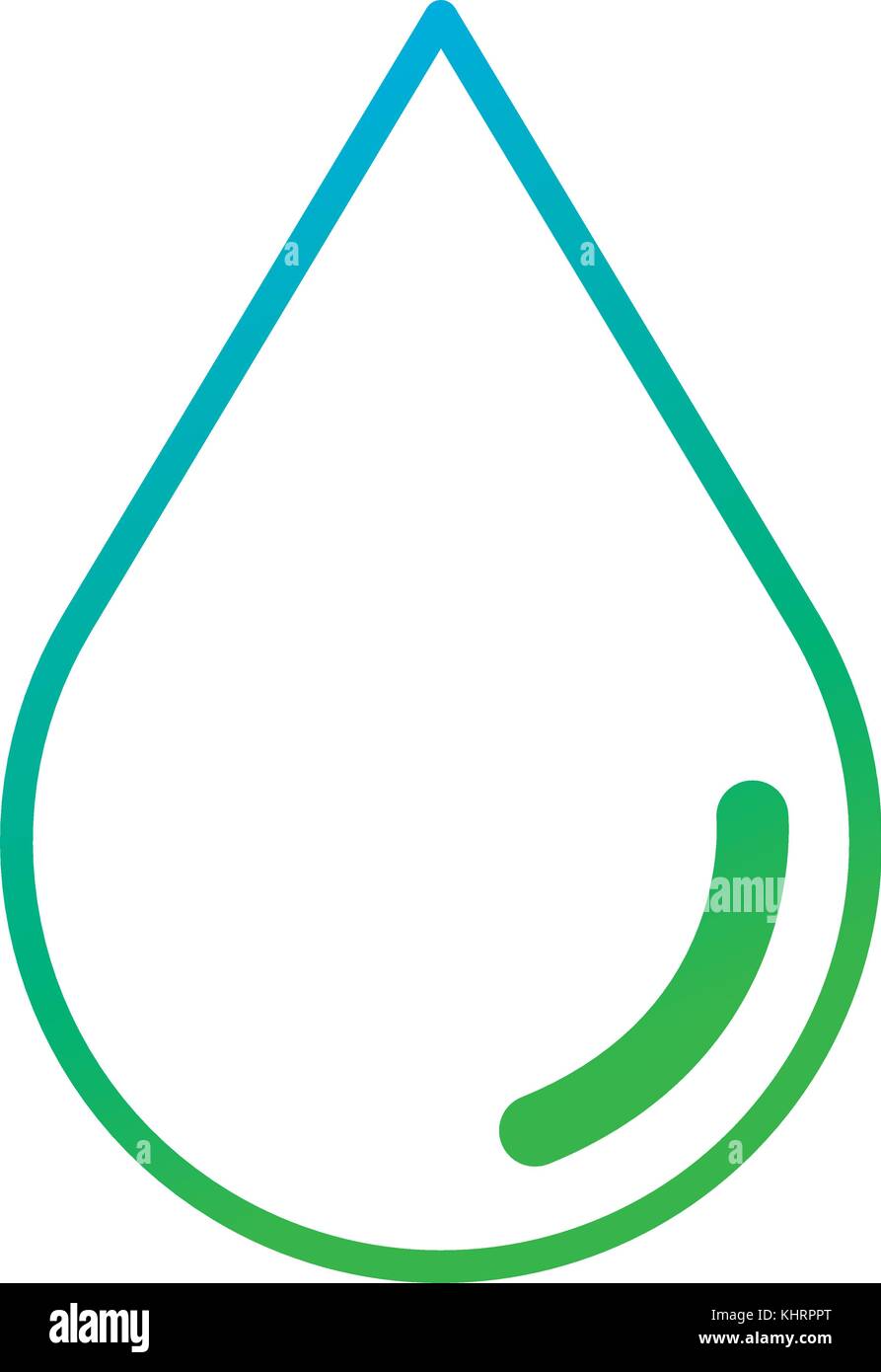 drop silhouette isolated icon Stock Vector Image & Art - Alamy