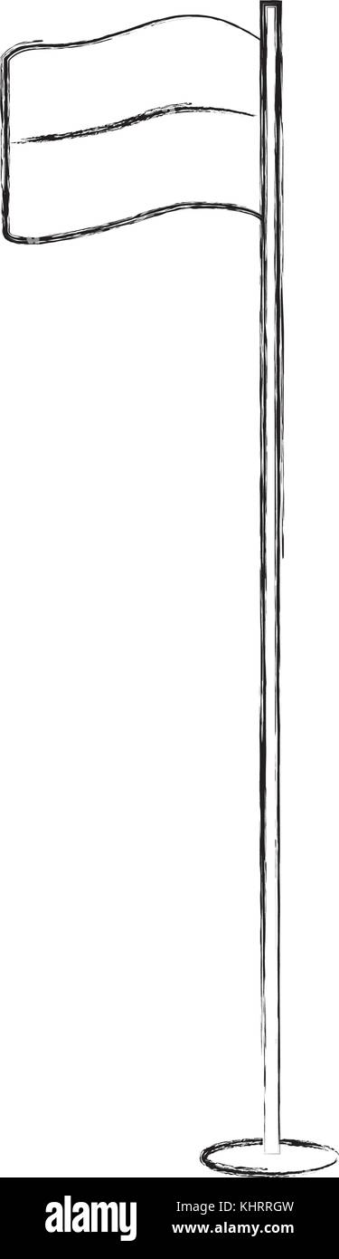 pointer flag isolated icon Stock Vector Image & Art - Alamy