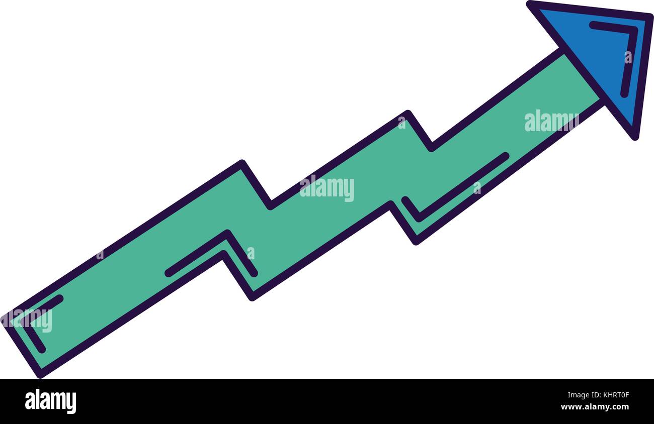 arrow of growth icon Stock Vector Image & Art - Alamy