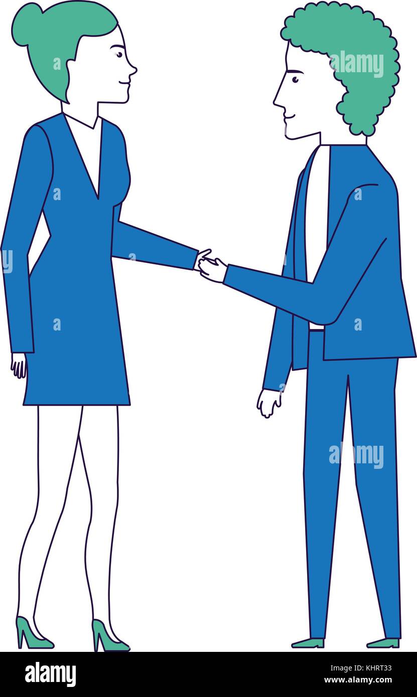 businesspeople talking avatars characters Stock Vector Image & Art - Alamy