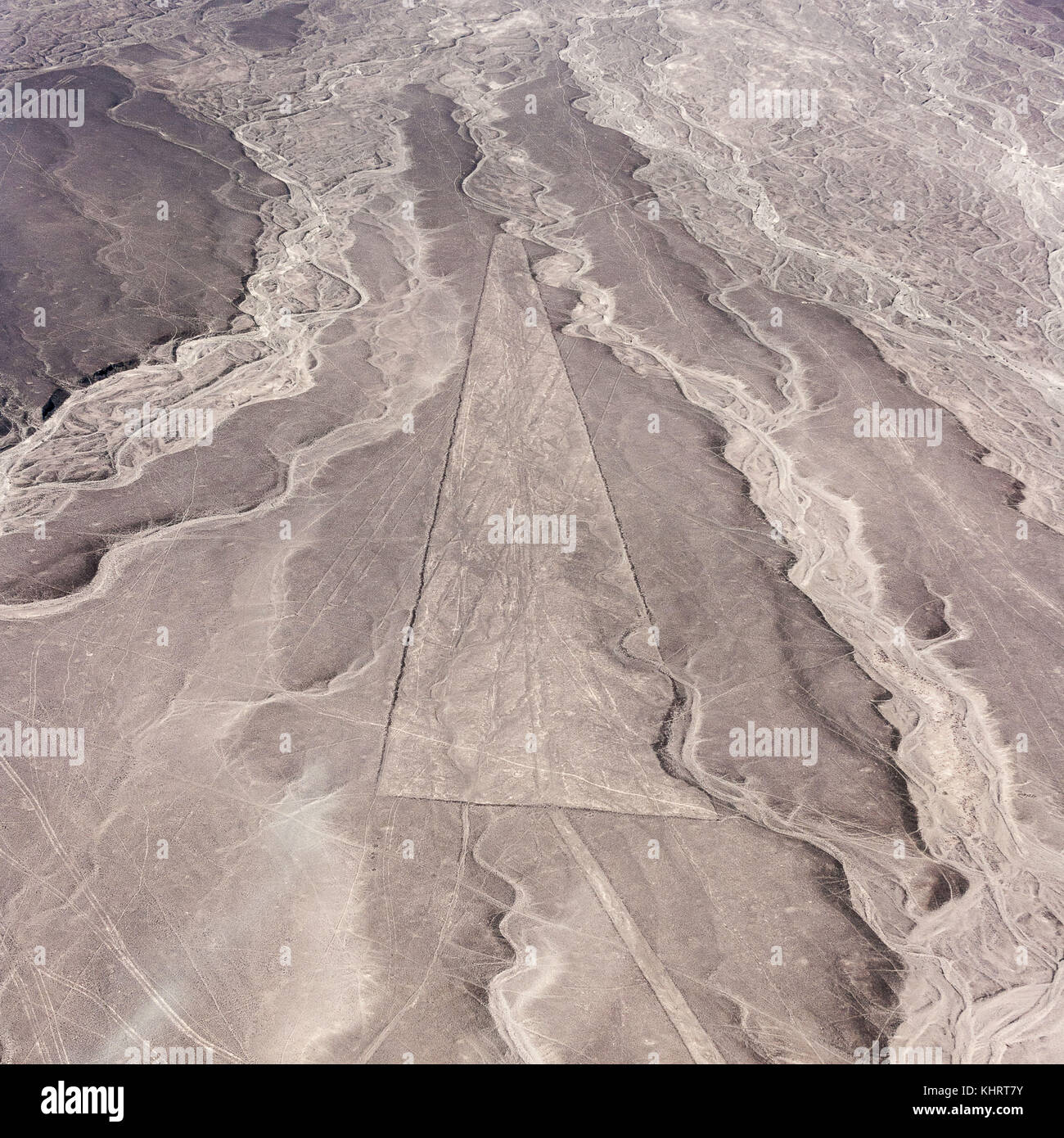 Aerial view of the spectacular Nazca Lines, Peru Stock Photo - Alamy