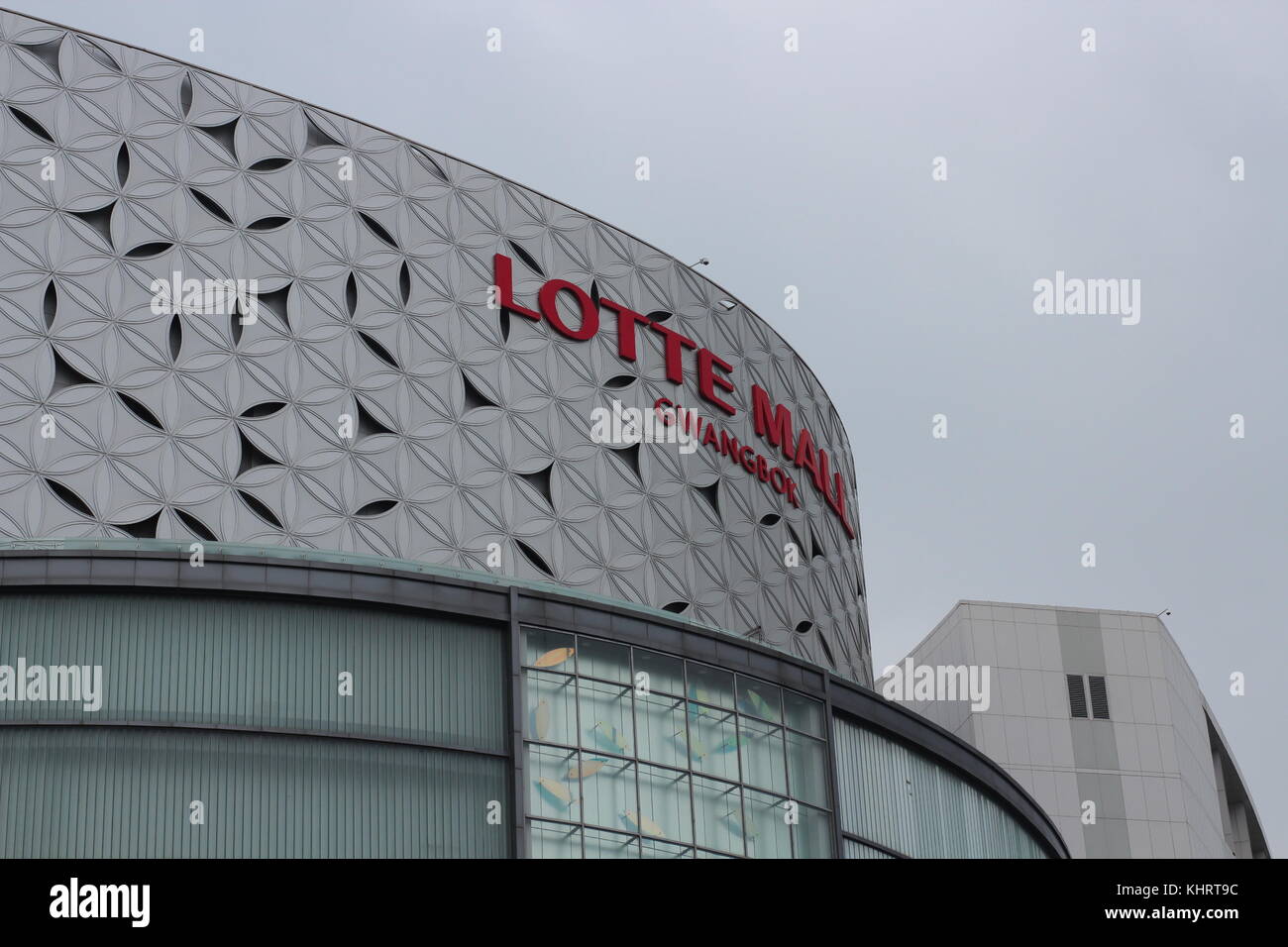 Exterior architecture of Lotte Mall in Busan, South Korea Stock Photo ...