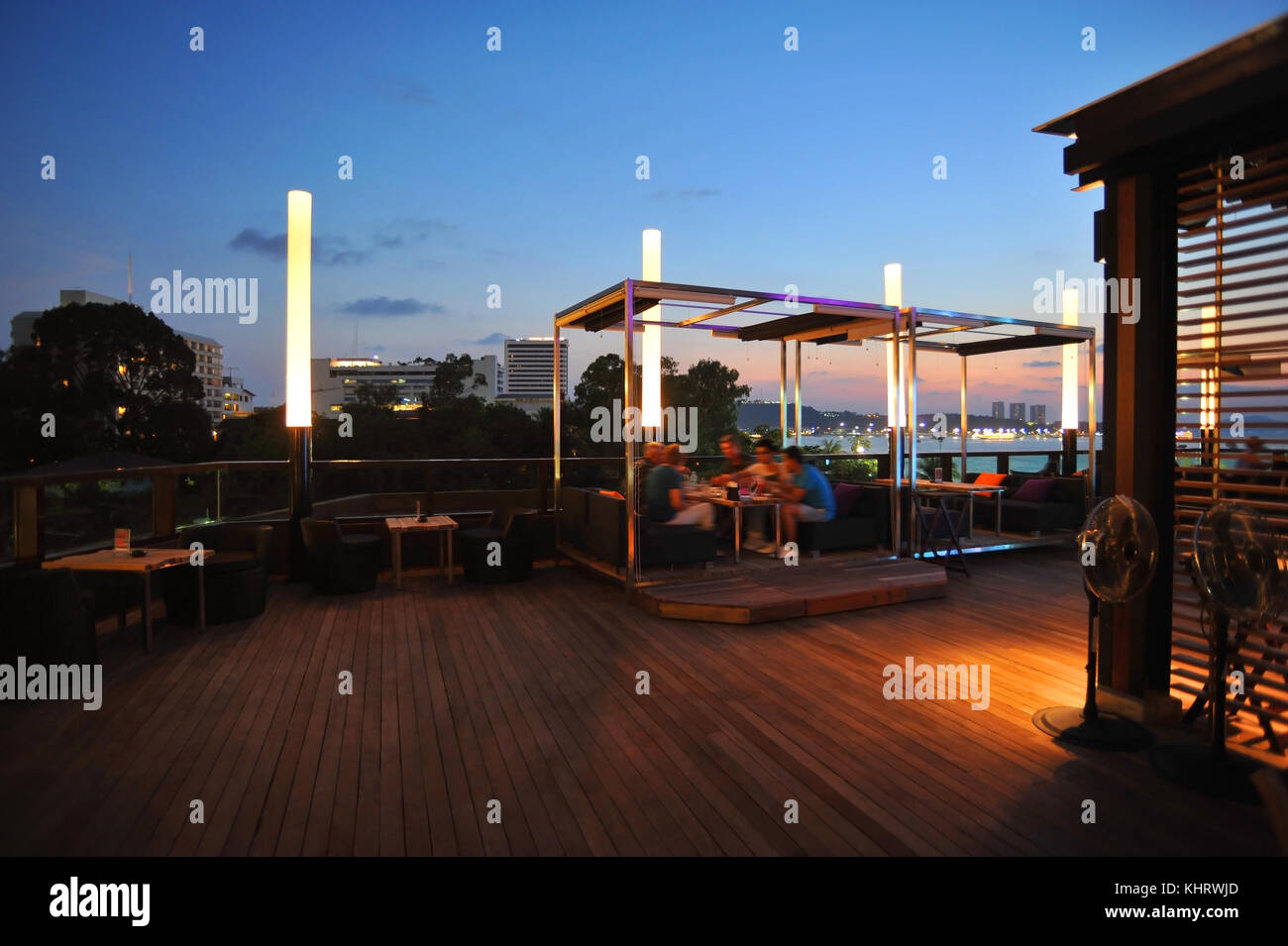 Loft bar decoration style Stock Photo - Alamy