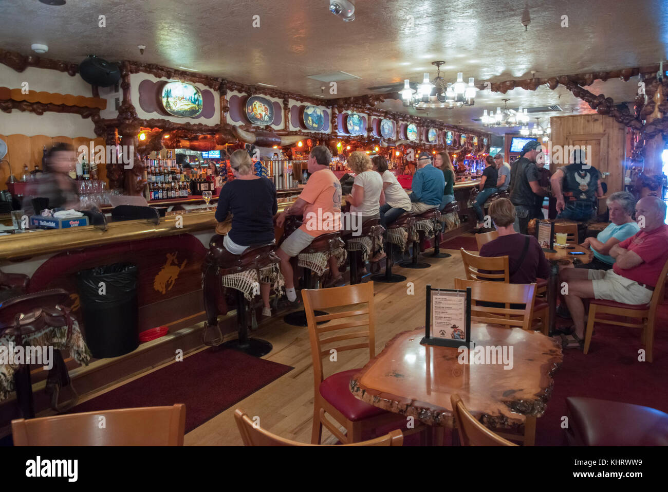 Themed western village hi-res stock photography and images - Alamy