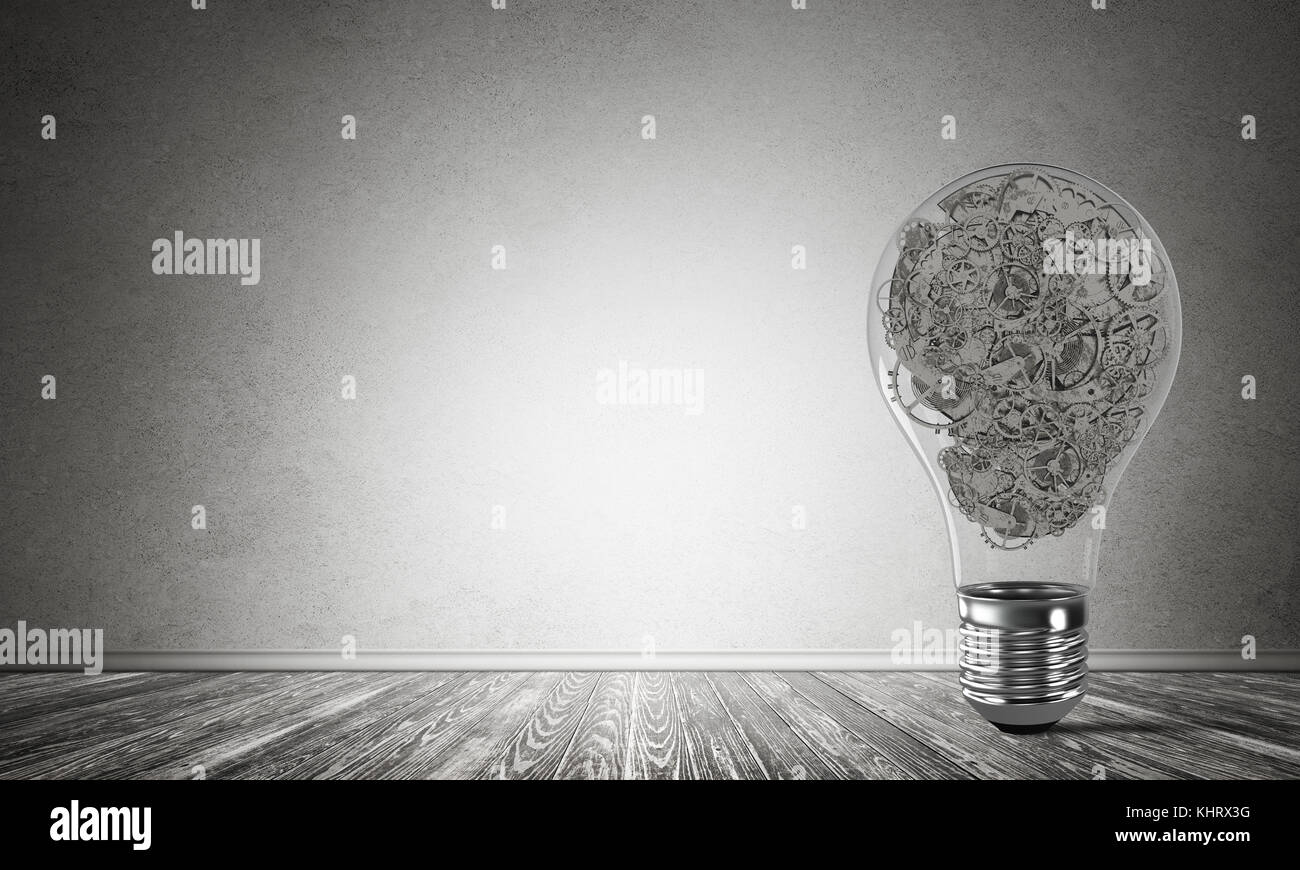 Concept of lightbulb as symbol of new idea Stock Photo - Alamy