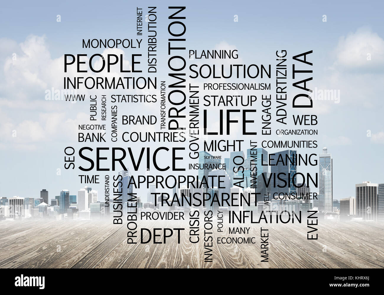 Business conceptual words as keys to success and company growth Stock ...