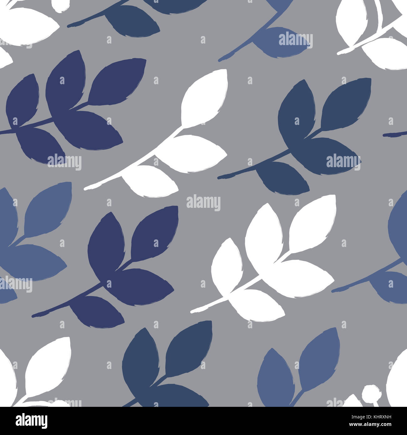 Seamless background with natural motifs Stock Photo - Alamy