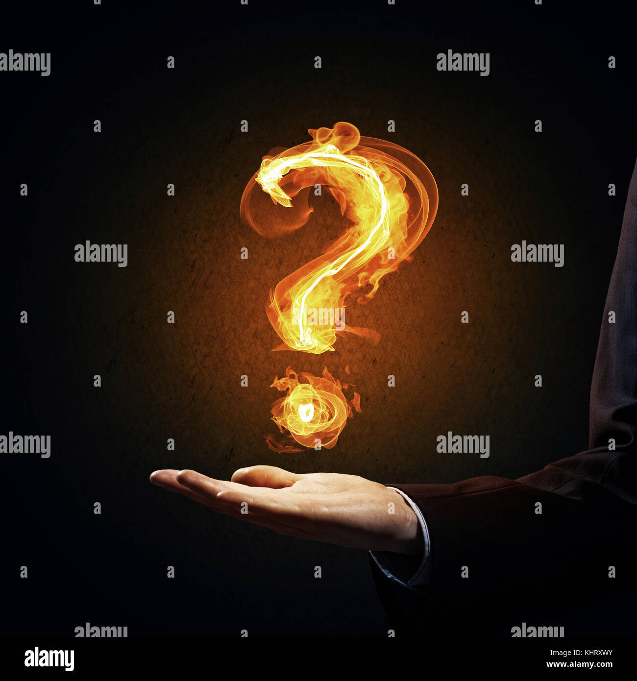 Question light sign Stock Photo - Alamy