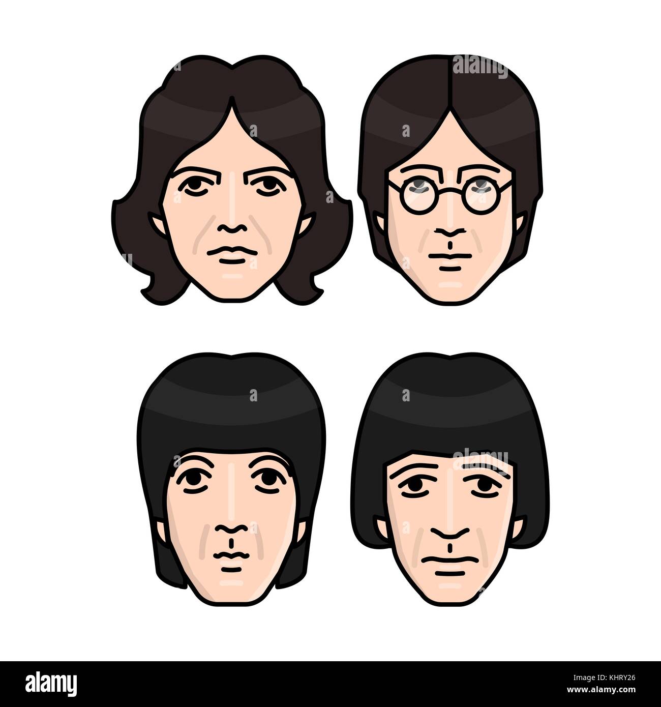 The Beatles Logo Vector