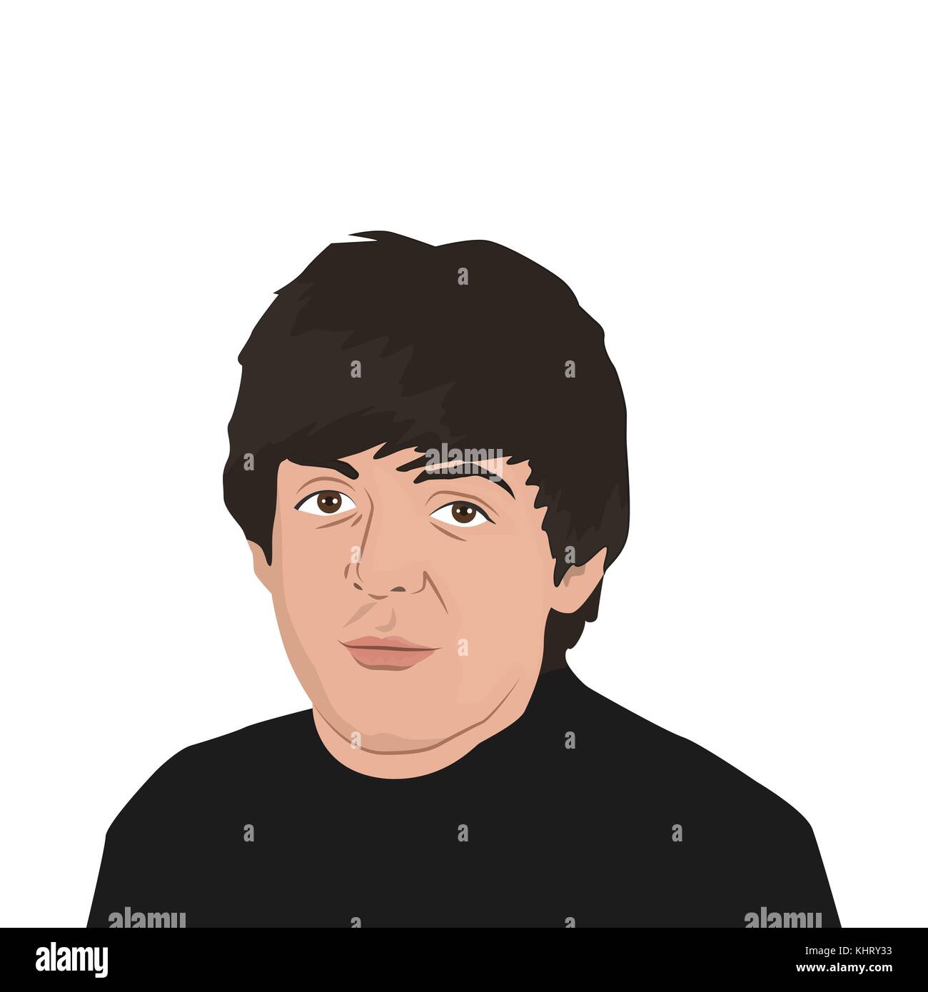 The Beatles band topic Stock Vector Image & Art - Alamy