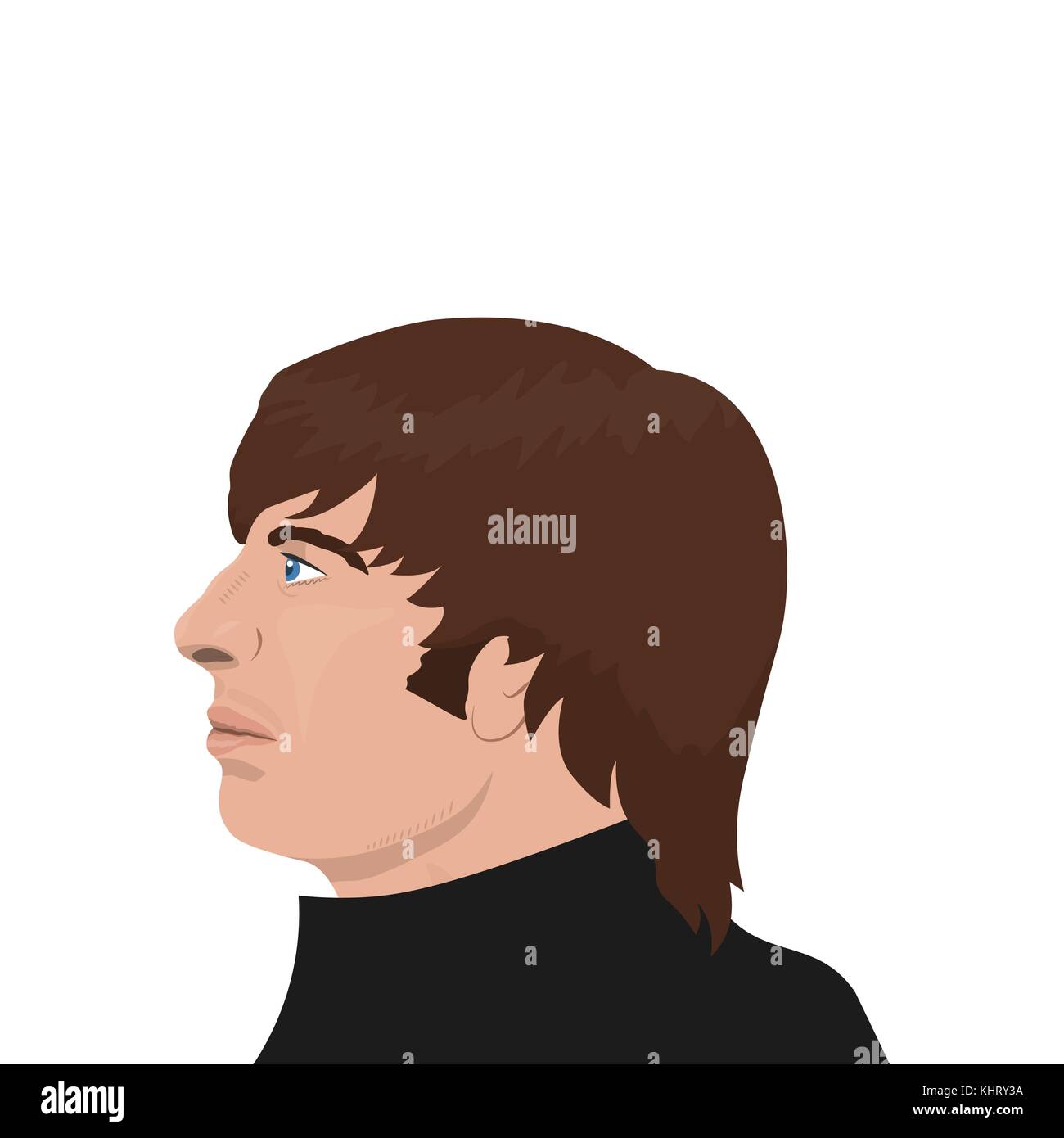The beatles drummer ringo starr Stock Vector Images - Alamy